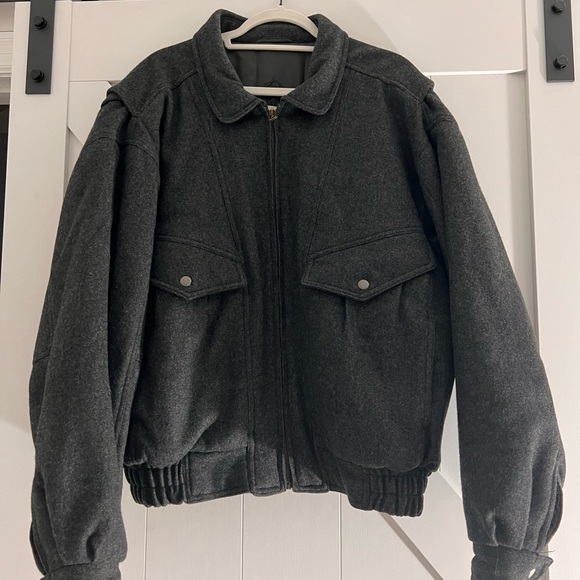 St. John's Bay | Jackets & Coats | St Johns Bay Wool Bomber Jacket ...